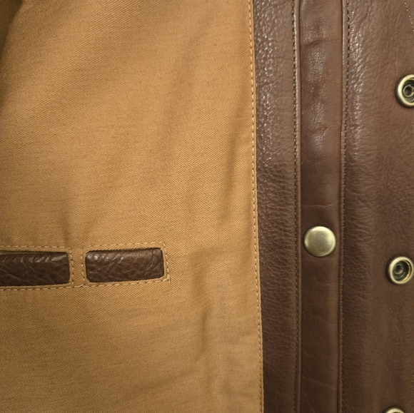 Coronado Leather | Suits & Blazers | Coronado Bison Leather Vest L ...